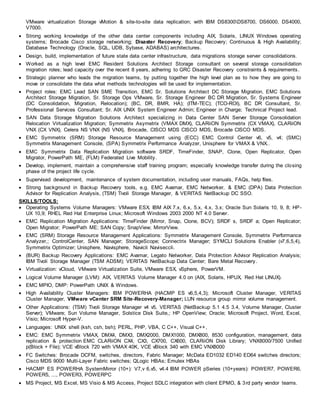Michael A Myrick- Disaster Recovery Solution Architect May 2016 | DOCX | IT and Internet Support ...