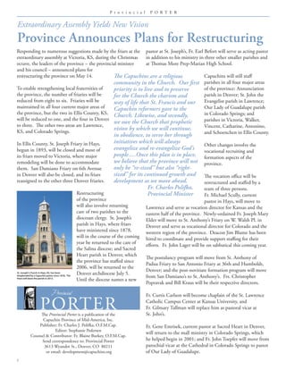 Capuchin Provincial Porter 2Q12 | PDF