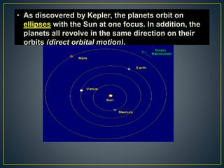 Earth & Life Science Solar System (lesson 2) | PPTX