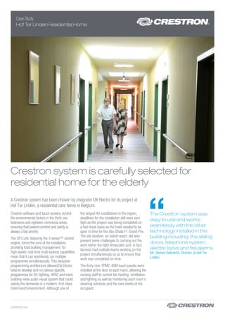 Hof_Ter_Linden_Residential_Home | PDF