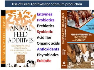 Role of Feed Enzymes to achieve improved Nutrition and Health | PPTX