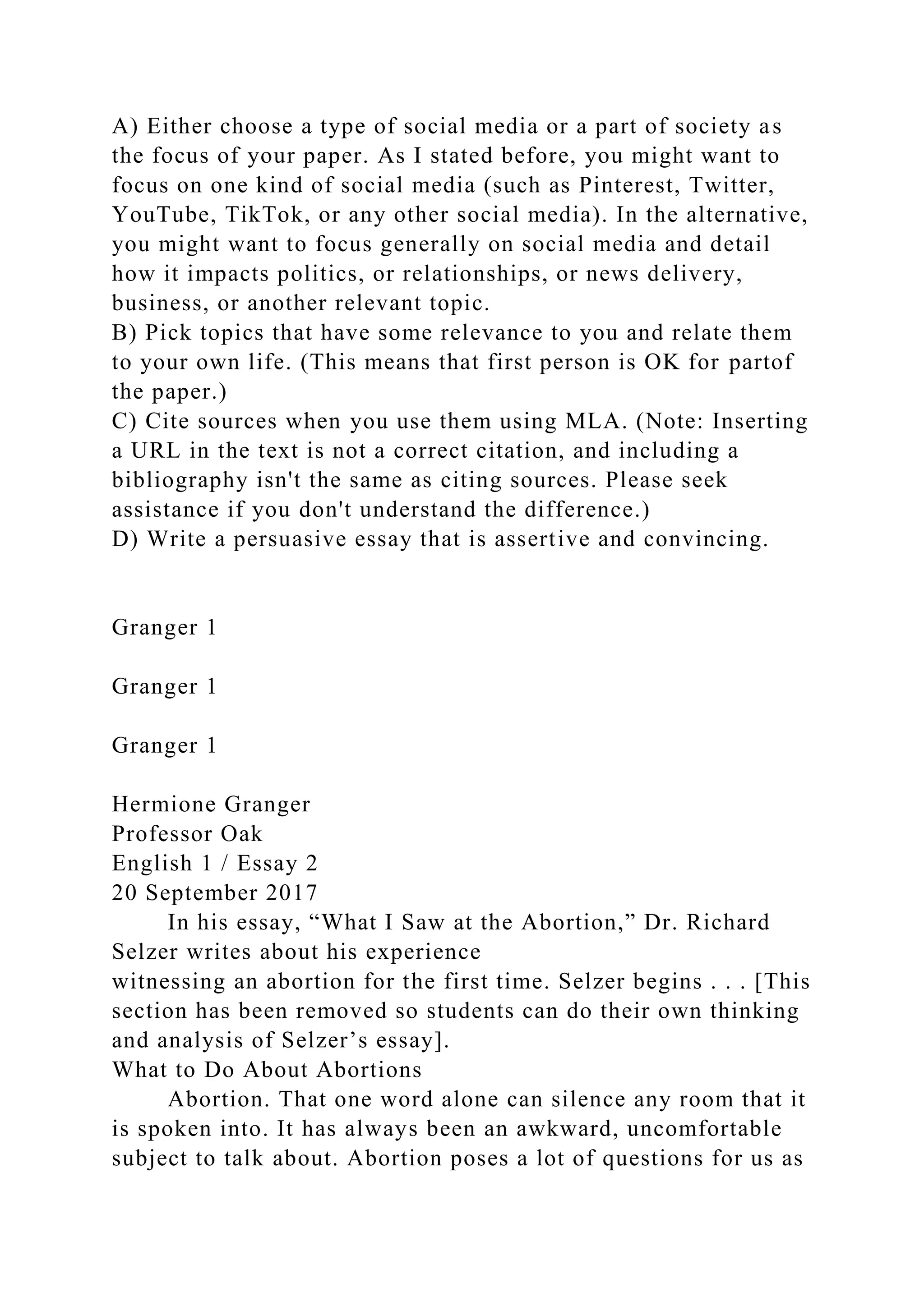 1 Figure 1 Picture of Richard Selzer Richard Selz.docx