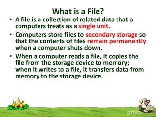 1file handling | PPT