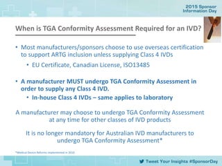 Devices Sponsor Information Day: 1 - Conformity Assessment | PPT