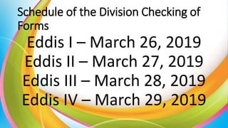 1 final 2019 DO 11 GUIDELINES ON THE PREPARATION AND CHECKING OF SCHOOL ...
