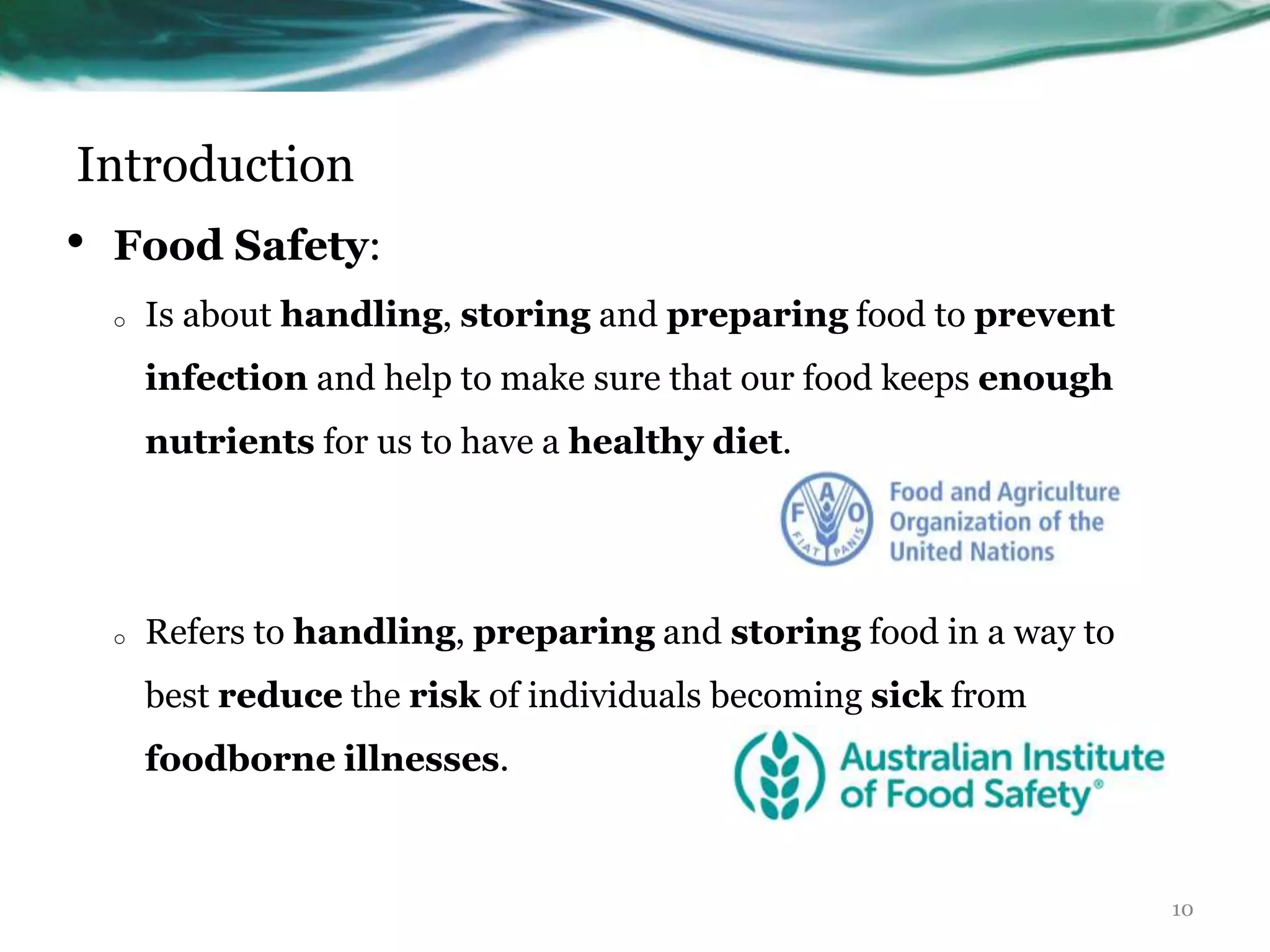 Food Safety And Quality Assurance | PPTX