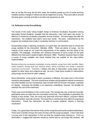 HEY! LET’S LEARN NEW WORDS: USING ENGLISH SONGS TO ENHANCE VOCABULARY ...