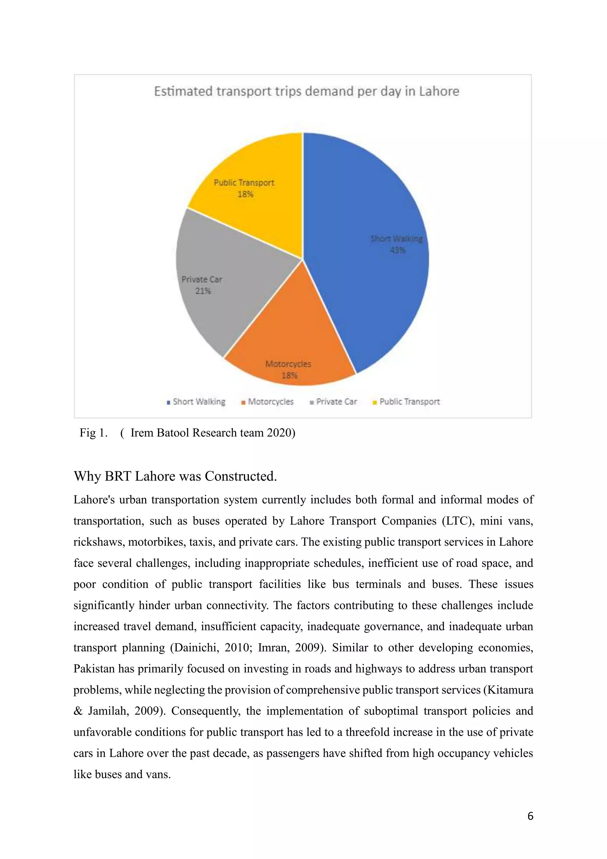 Socio-Economic Analysis of Bus Rapid Mass Transit System( BRT) in ...