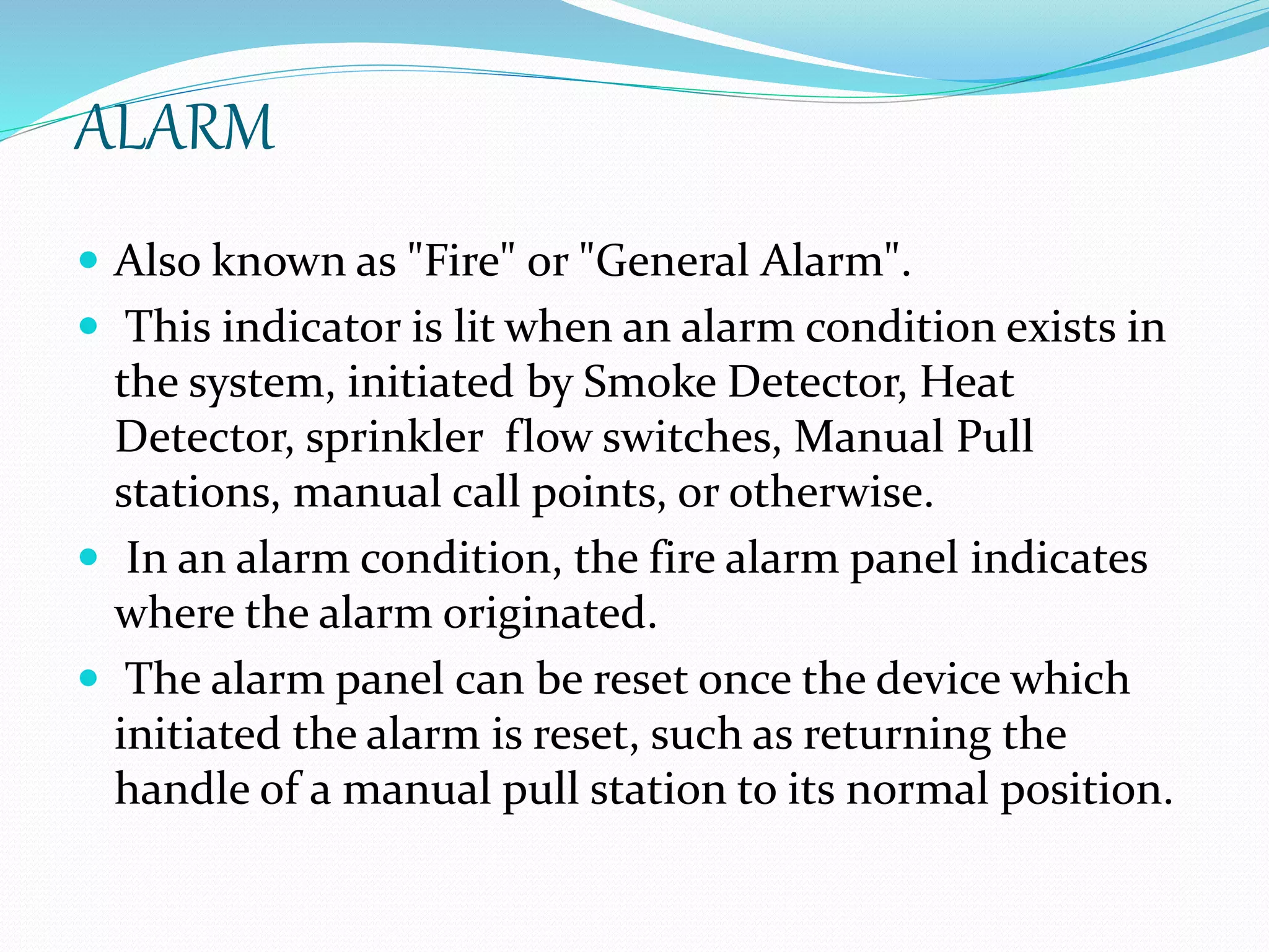 fire alarm system | PPTX