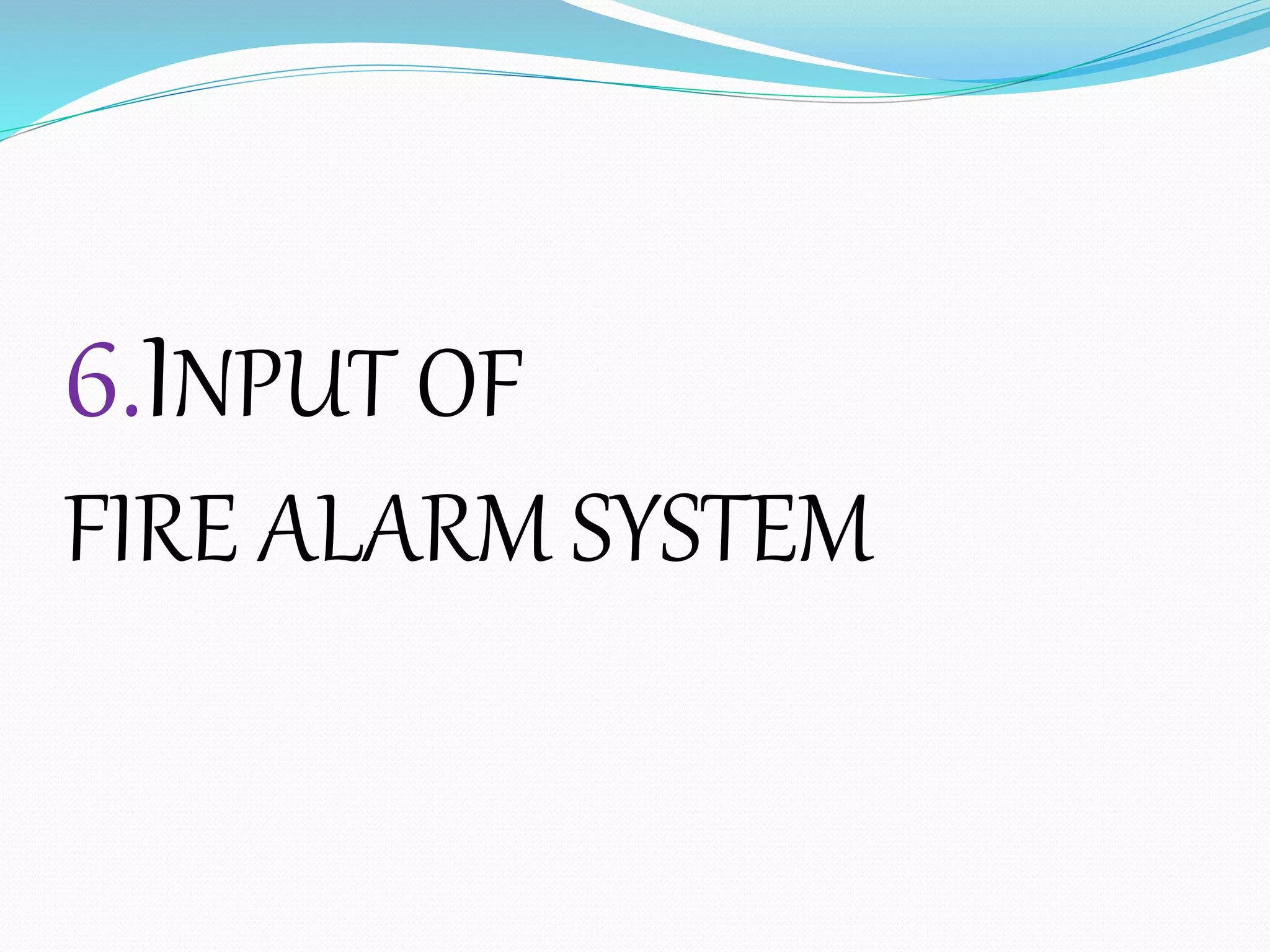 fire alarm system | PPTX