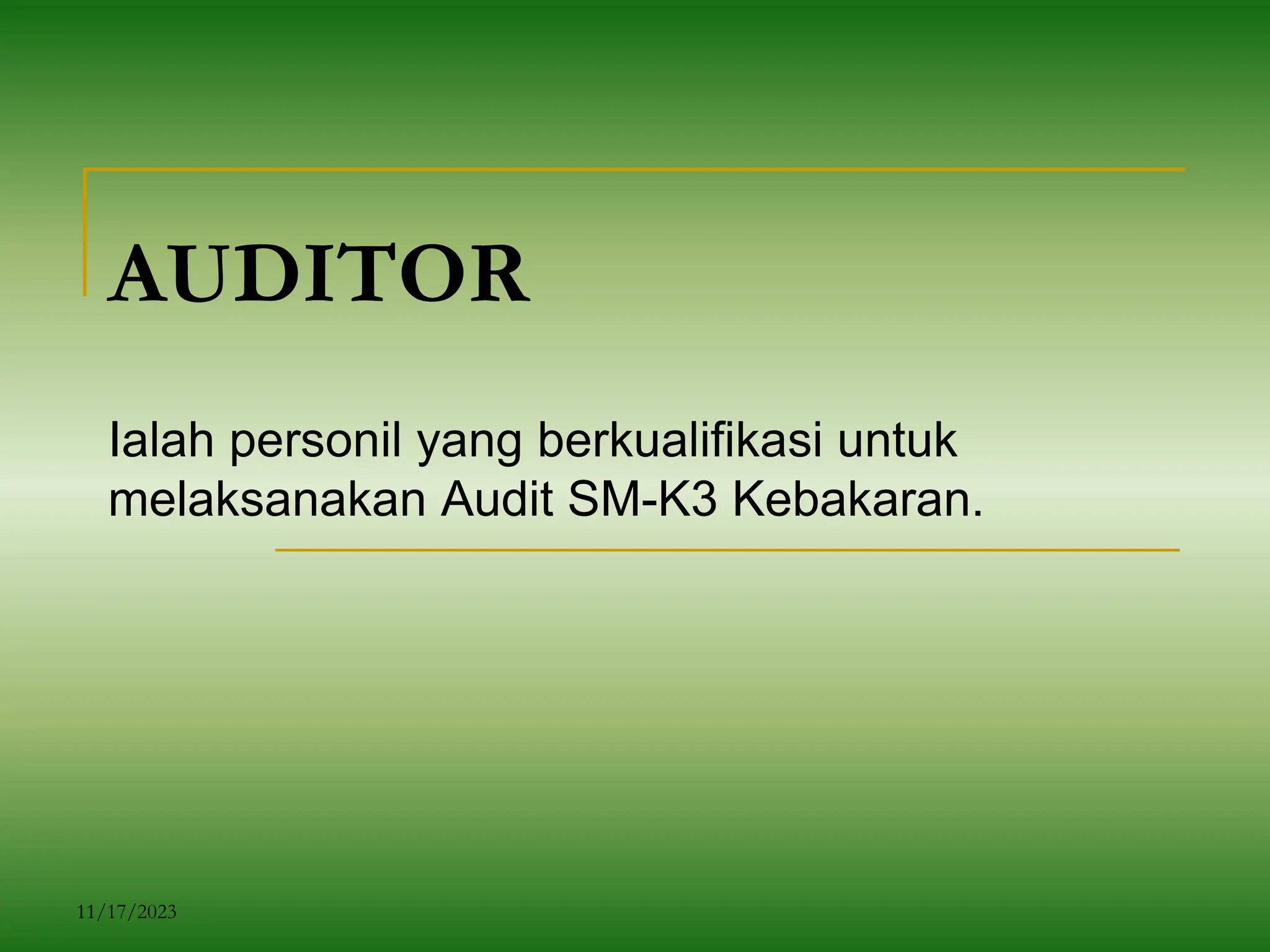 FIRE SAFETY AUDIT.ppt