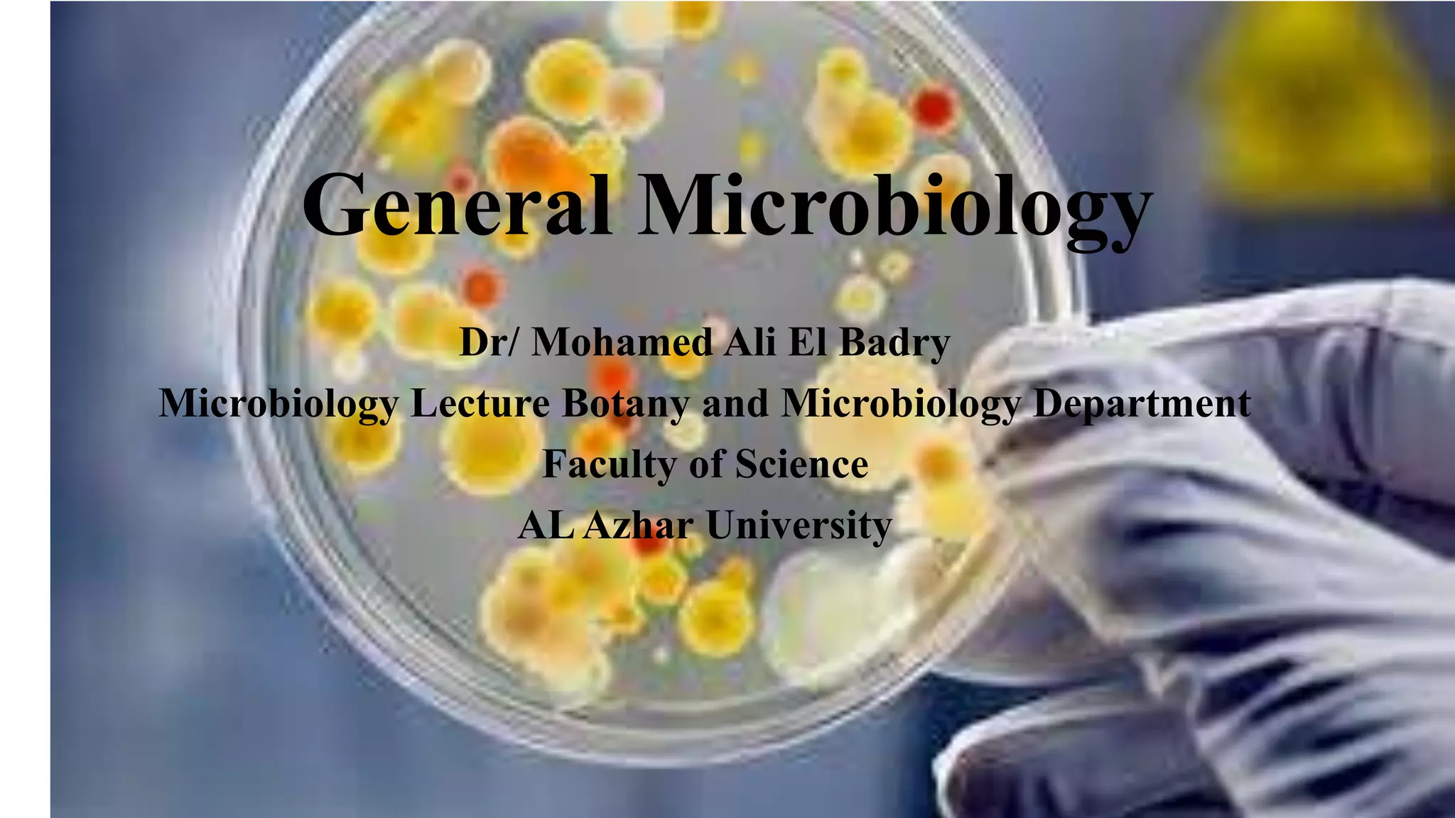 1 First Lecture Introduction Microbiology Ppt