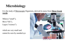 1 first lecture introduction microbiology | PPT