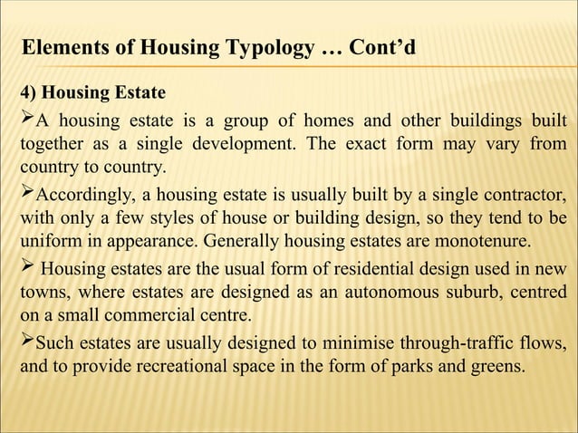 Housing Typology Survey Lecture Note.ppt