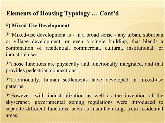 Housing Typology Survey Lecture Note.ppt