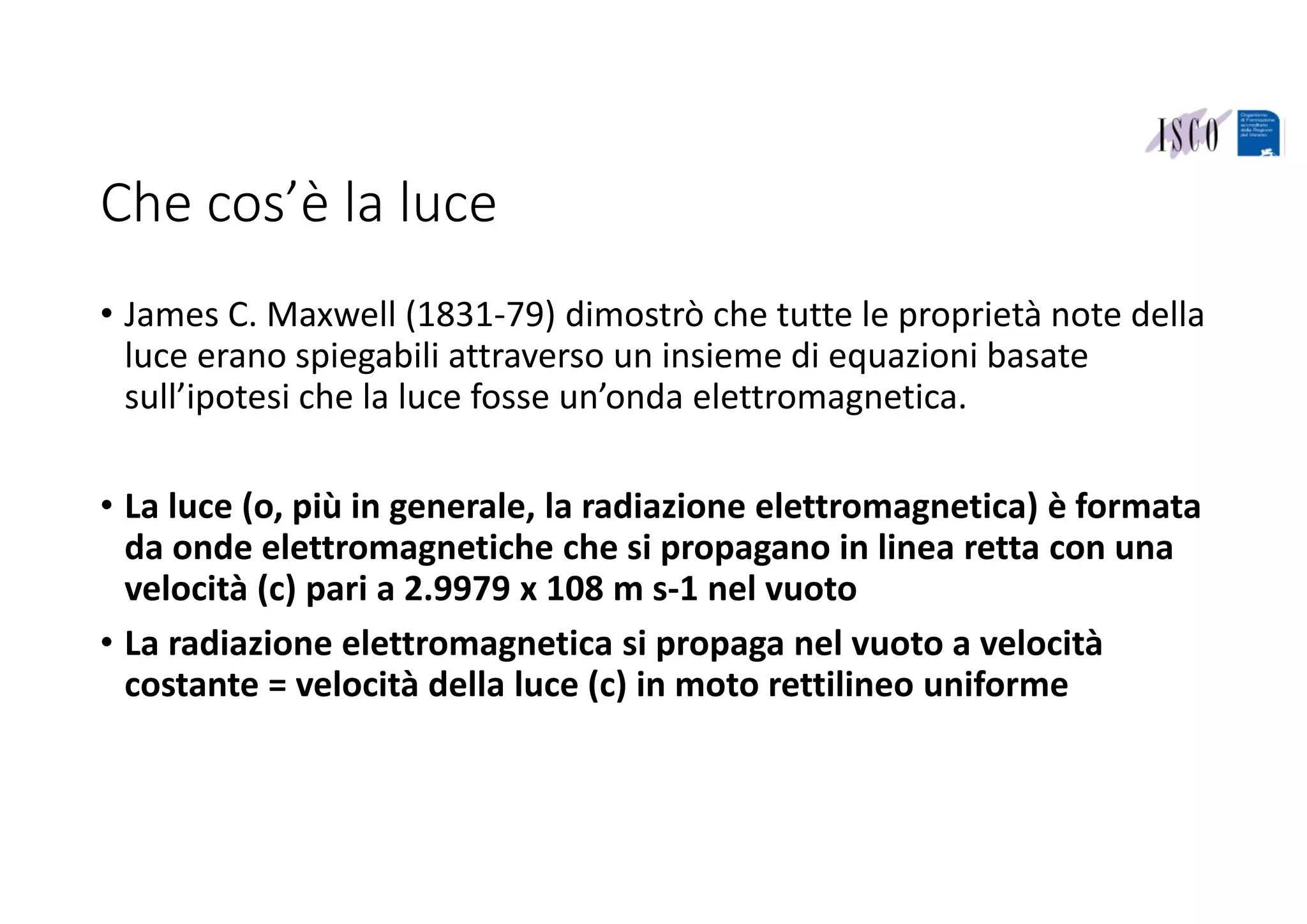1 fisica della luce | PDF