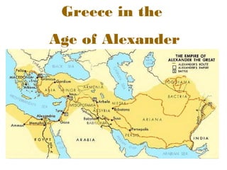 lecture on hellenistic greece | PPT