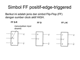 1_Flip-Flop.ppt Menggunakan gerbang logika untuk membangun latch dasar ...