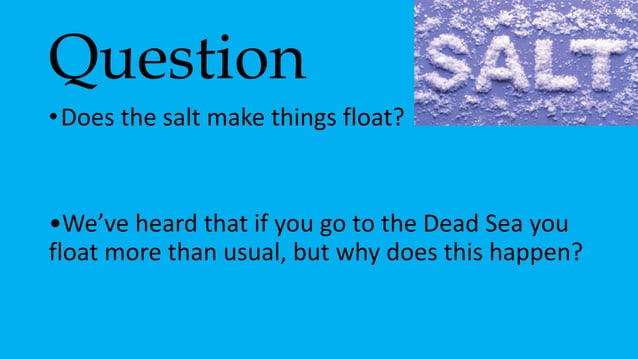 Floating eggs | PPTX