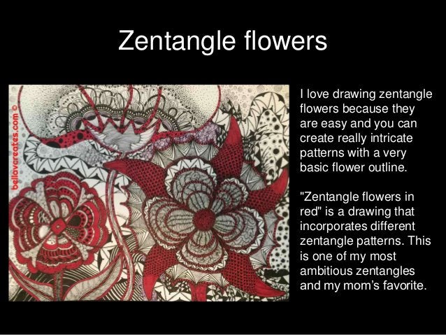 Doodles, zentangles and drawings | PPT
