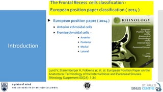 Award-winning New CT grading system for preoperative Endoscopic Frontal ...