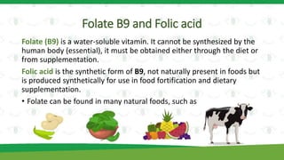 Folic acid deficiency and vision | PPTX | Eye and Vision Conditions ...
