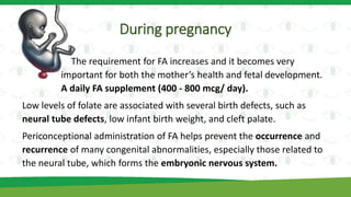 Folic acid deficiency and vision | PPTX | Eye and Vision Conditions ...