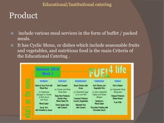 Institutional Catering | PPSX
