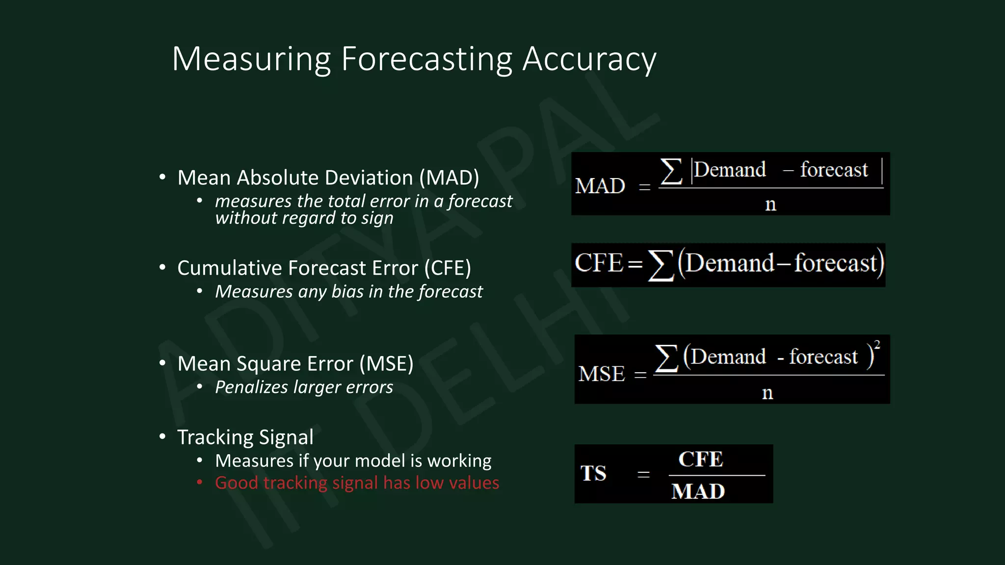 1 forecasting SHORT NOTES FOR ESE AND GATE | PDF