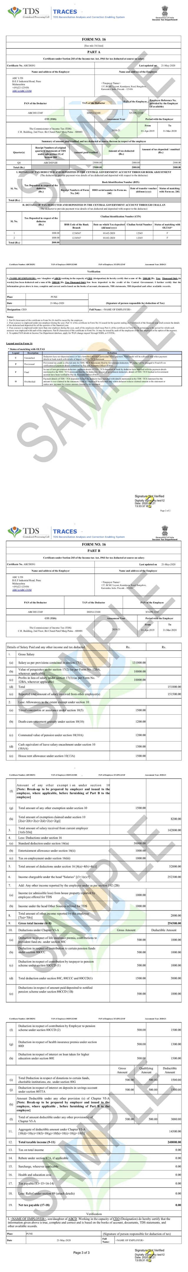 Form16 Sample where to get it and what it is?.pdf