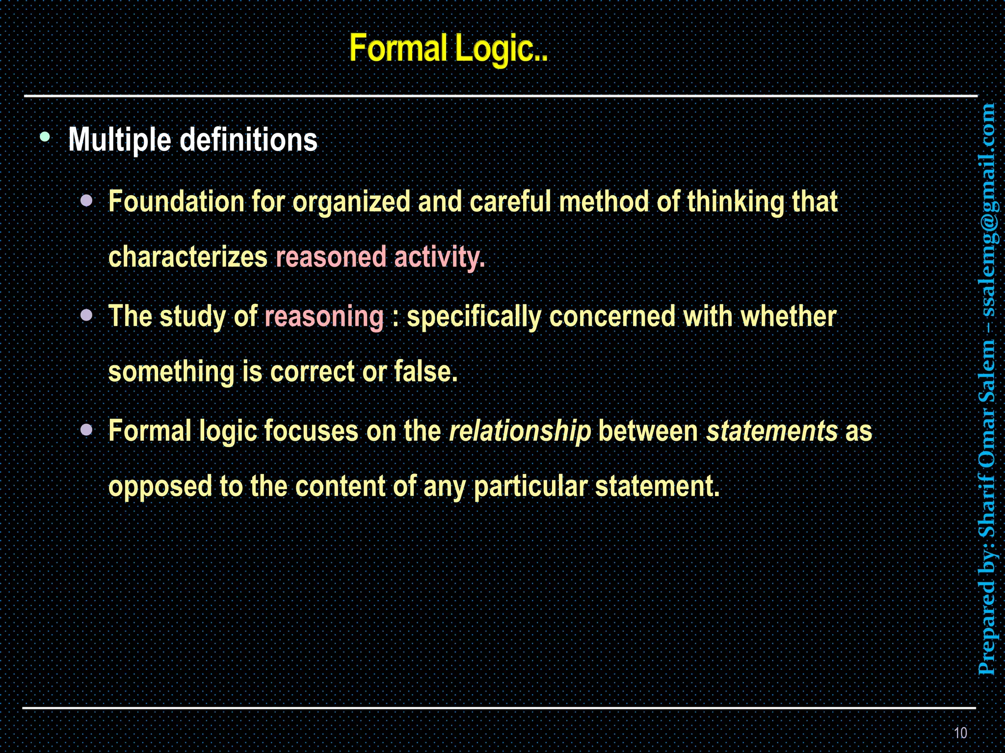 #1 formal methods – introduction for software engineering | PPTX