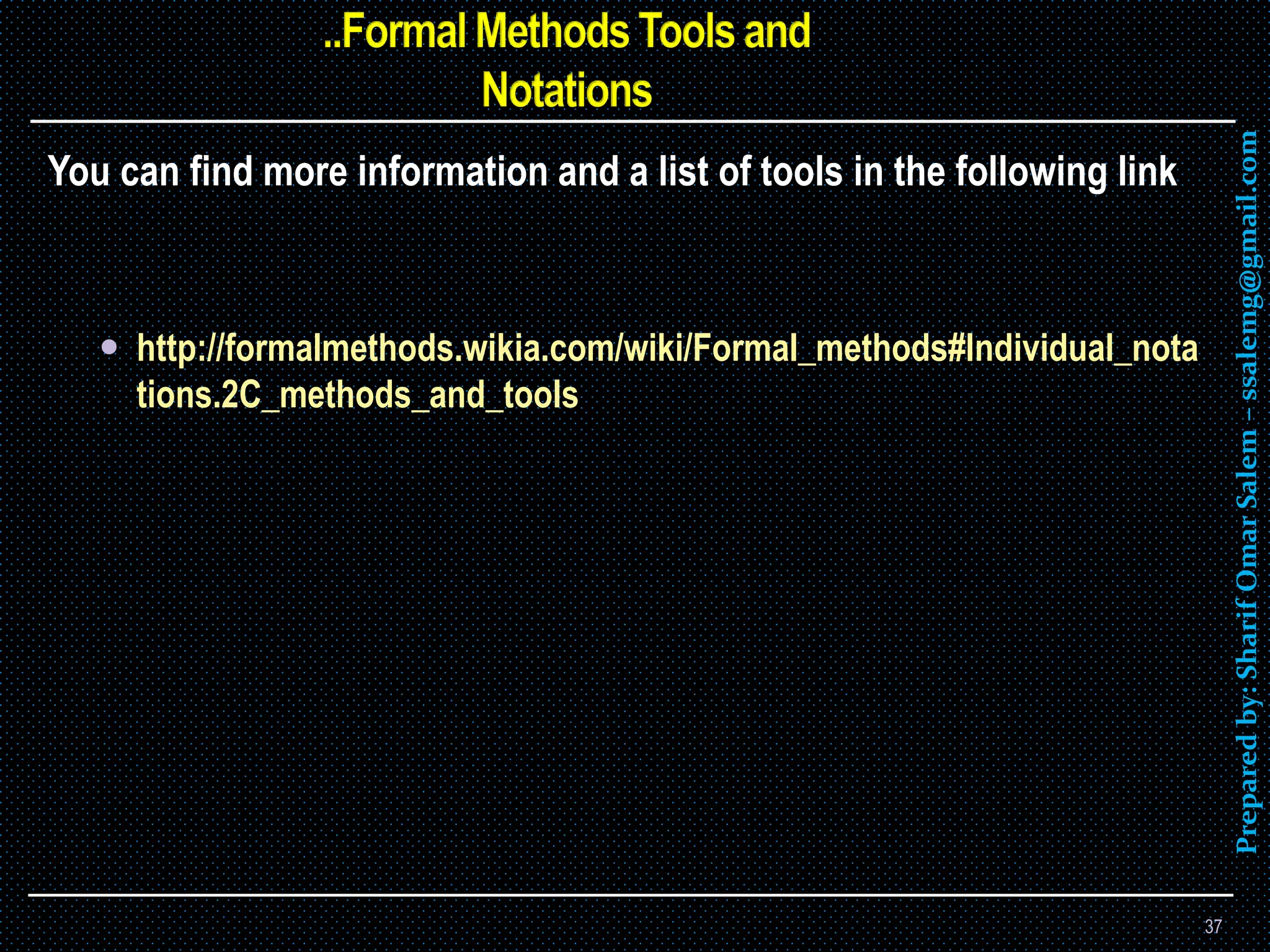 #1 formal methods – introduction for software engineering | PPTX