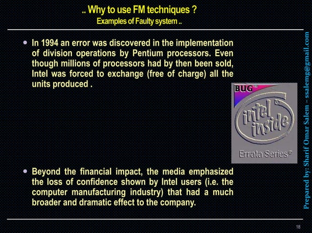 #1 formal methods – introduction for software engineering | PPTX