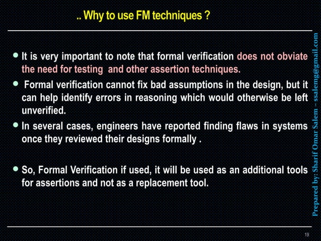 #1 formal methods – introduction for software engineering | PPTX