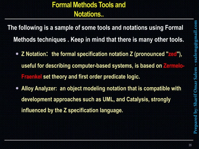 #1 formal methods – introduction for software engineering | PPTX