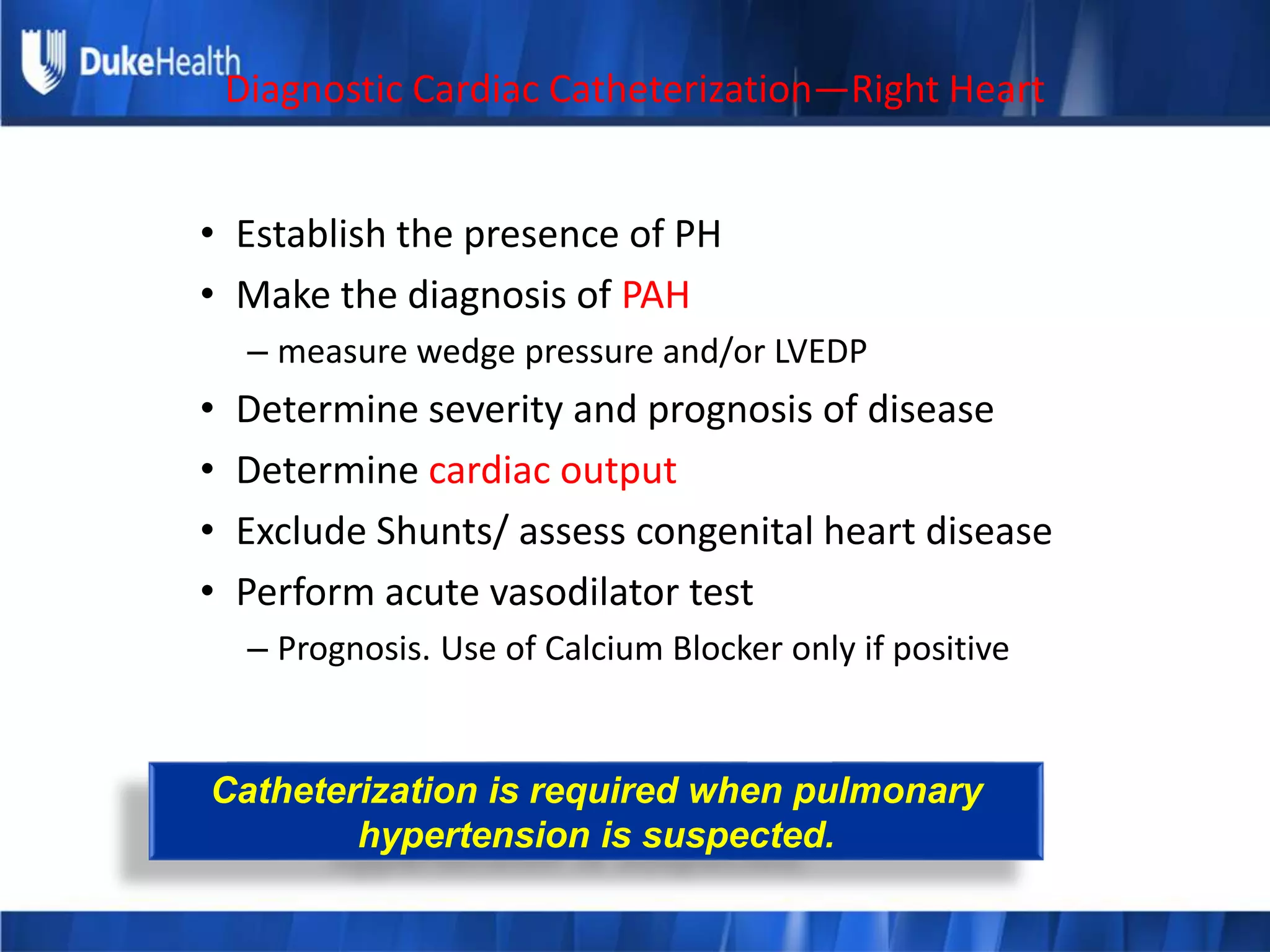 Pulmonary Hypertension Basics 2021 | PPTX