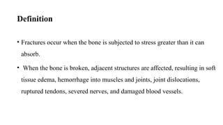 The fractures in the children and the types | PPTX