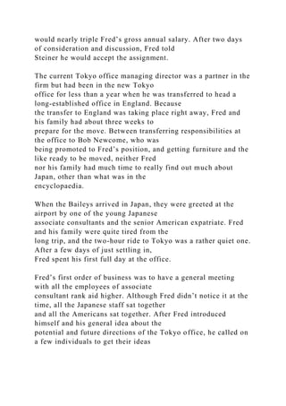 1 Fred Bailey in Japan An Innocent Abroad Fred Bai.docx