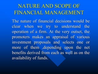 1 functions and scope of financial mgt (2) | PPT