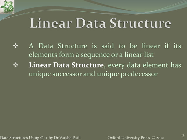 1. Fundamental Concept - Data Structures using C++ by Varsha Patil | PPTX | Programming ...
