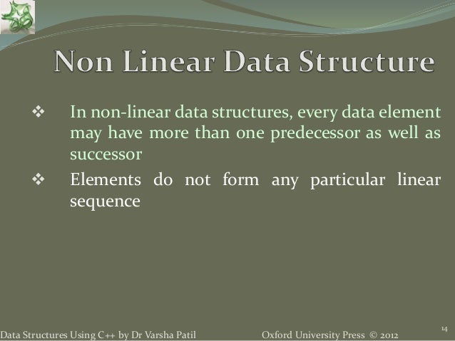 1. Fundamental Concept - Data Structures using C++ by Varsha Patil