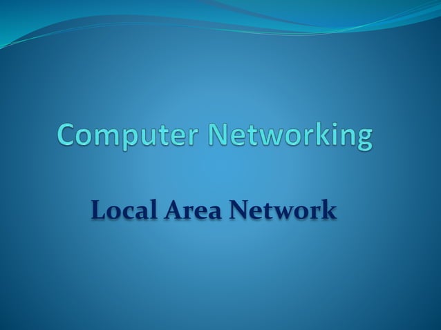Fundamental Of Computer Network. | PPT