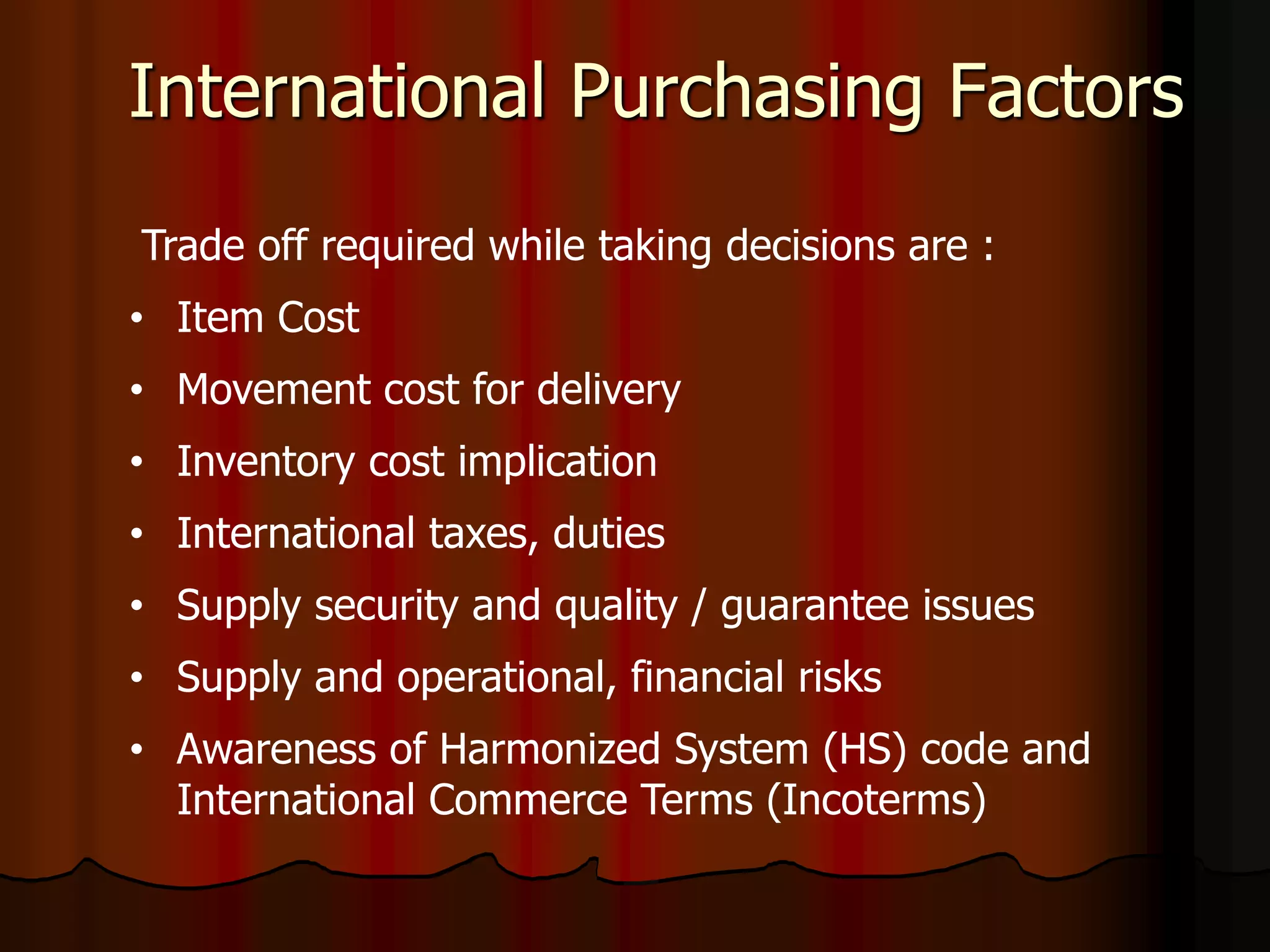 1 fundamentals of international purchasing | PDF