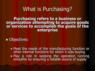 1 fundamentals of international purchasing | PDF