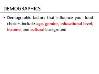Fundamentals of nutrition & food | PPTX