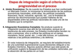 1 fundamentos sobre el significado de integración económica | PPTX