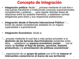 1 fundamentos sobre el significado de integración económica | PPTX