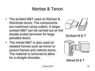 1 furniture joints student | PPTX