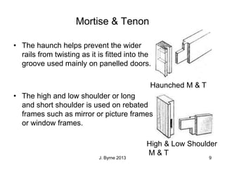 1 furniture joints student | PPTX