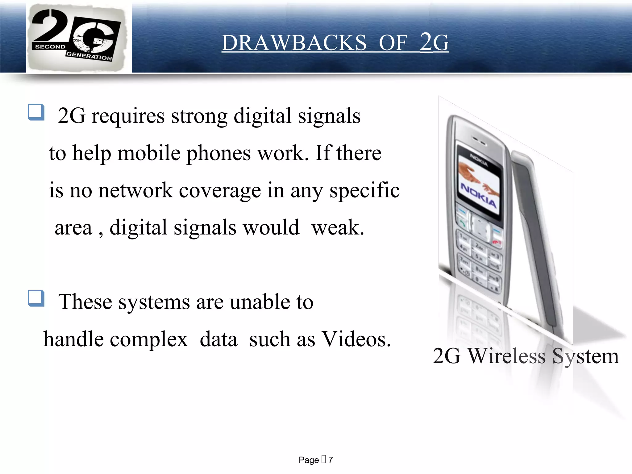 Generation of wireless Communication system-1G,2G,2.5G,3G,4G,5G | PPT